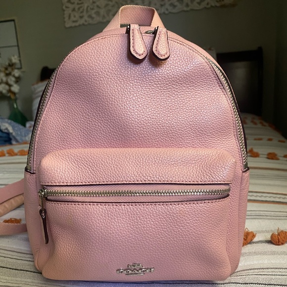 Coach | Bags | Coach Pink Mini Backpack | Poshmark